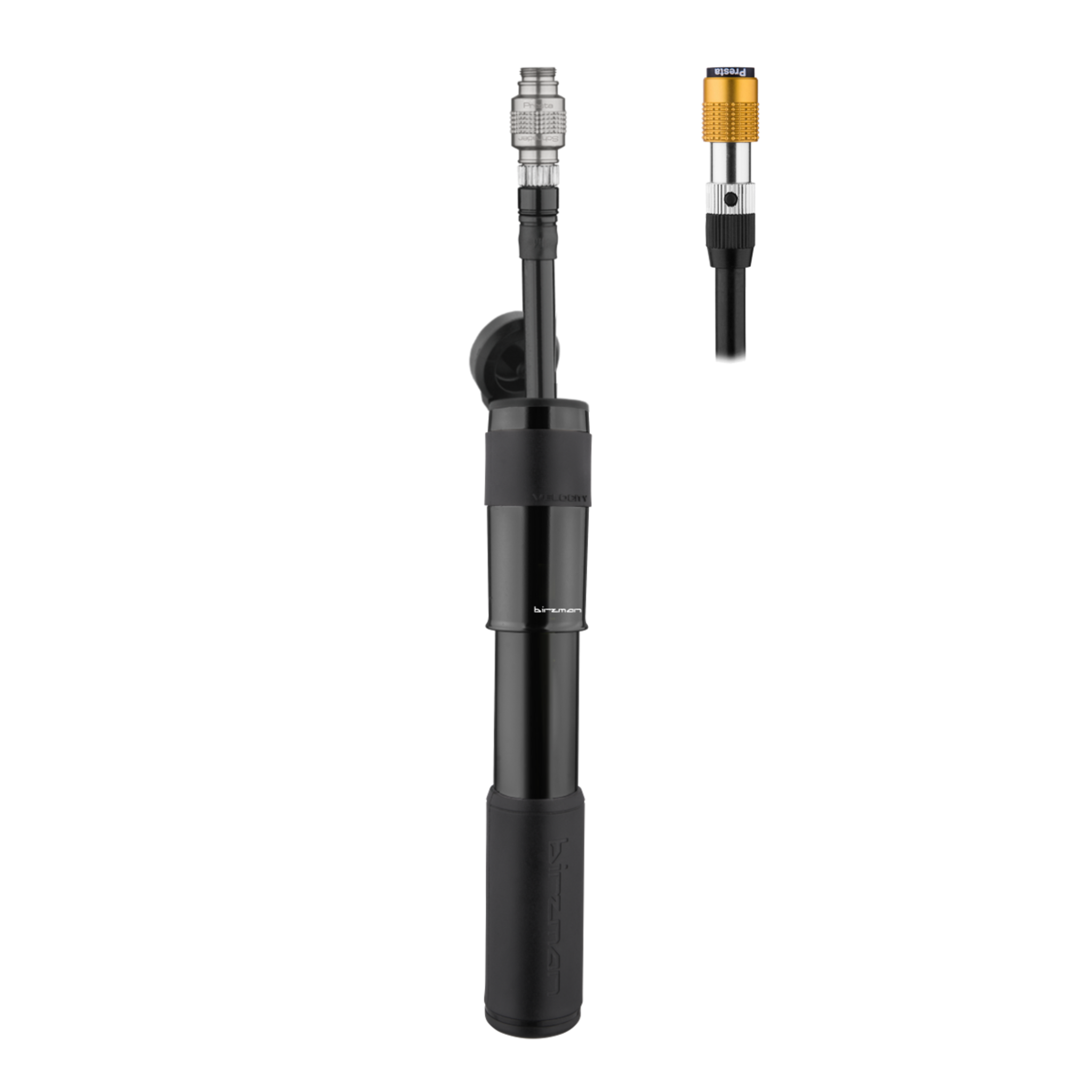 Birzman Velocity MTB minipomp (schroefbaar) SV-/AV-ventiel nu bestellen ...