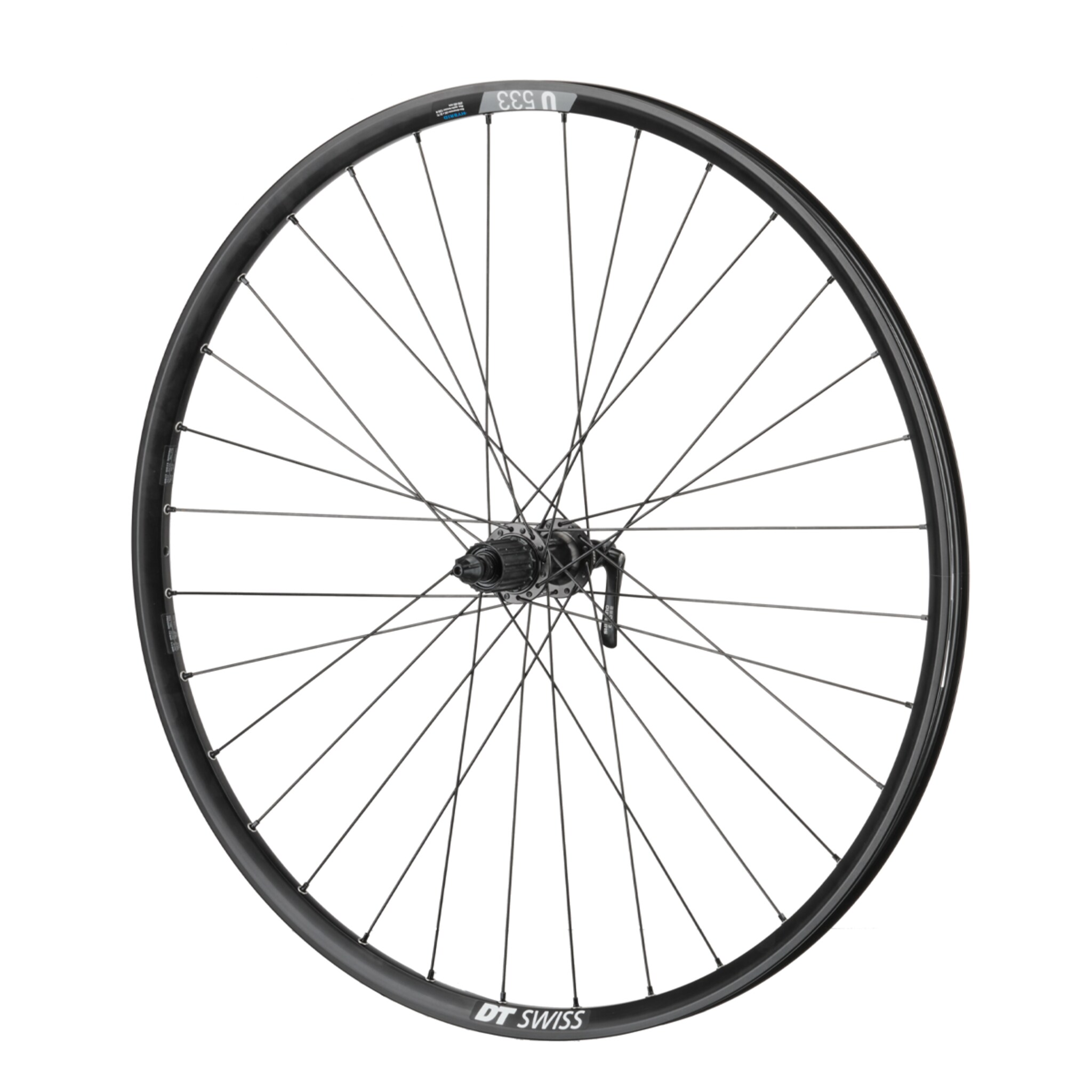 Shop DT Swiss U533 Disc/Shimano Deore FH-M6000 28" Disc Hybrid Rear ...