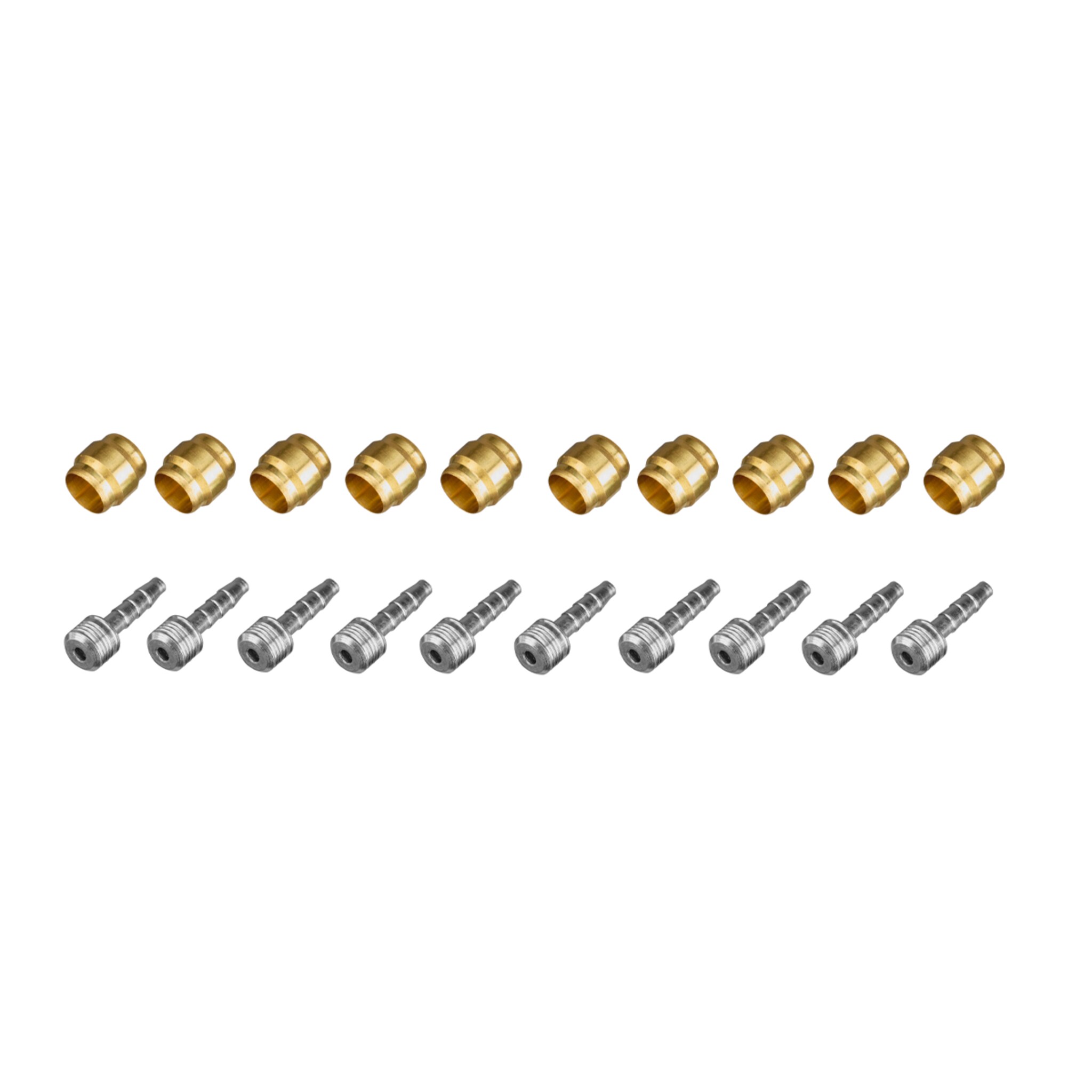 Shop Connection set for hydraulic hose (olive + insert pin), 10 pcs ...