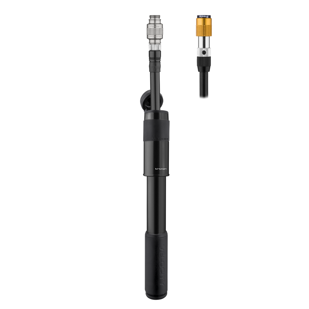 Birzman Velocity Road Mini Pumpe SV AV Ventil Schraub Ventilkopf Jetzt Birzman Velocity Road Mini Pumpe SV AV Ventil Schraub Ventilkopf Jetzt