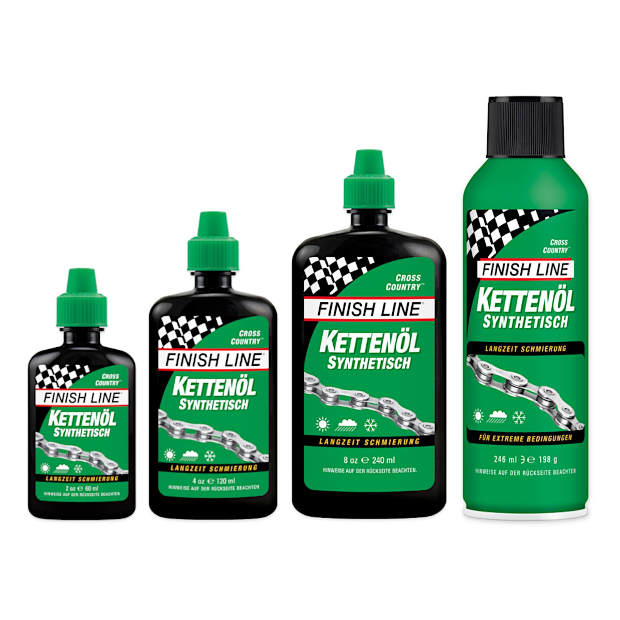 Finish Line Cross Country Kettenöl synthetisch jetzt kaufen | ROSE Bikes